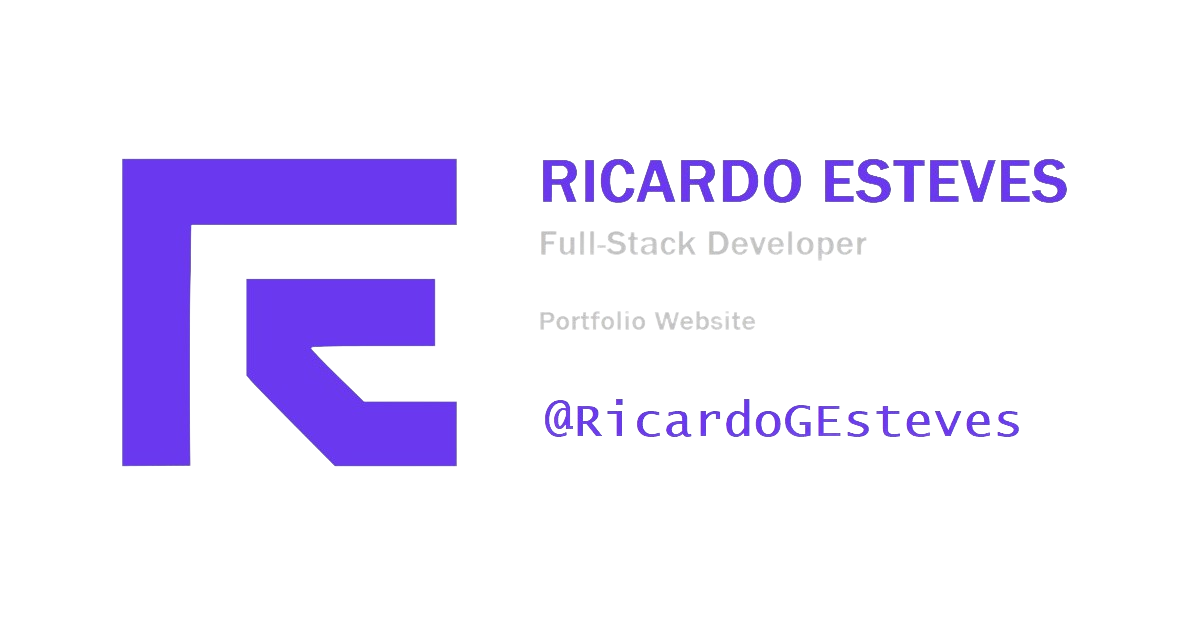 Ricardo Esteves Portfolio Website